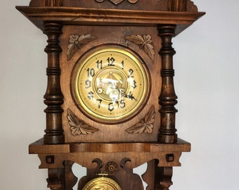 Ornate wall clock | Etsy