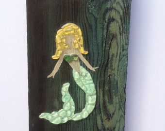 Unique mermaid wall hanging related items | Etsy
