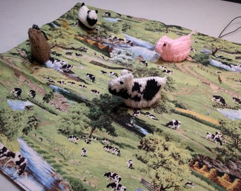 Farm play mat | Etsy