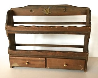 Wooden spice rack | Etsy