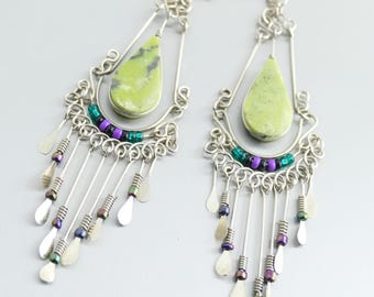 Peruvian earrings | Etsy