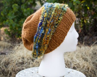 Knit beehive hat | Etsy