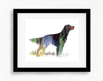 English setter art | Etsy