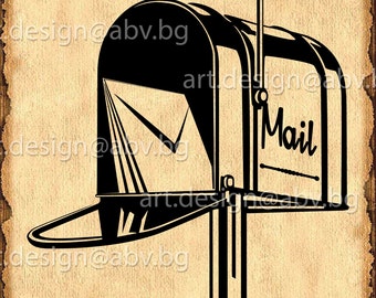 Mailbox svg | Etsy