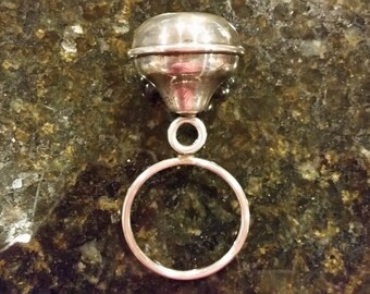 Silver baby rattles | Etsy