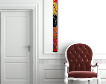 Narrow wall art | Etsy