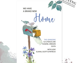 New address card | Etsy