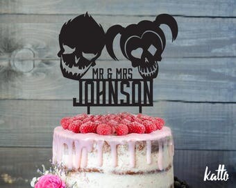 Joker cake topper | Etsy