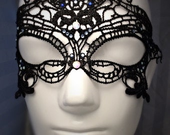 Masquerade mask lace | Etsy