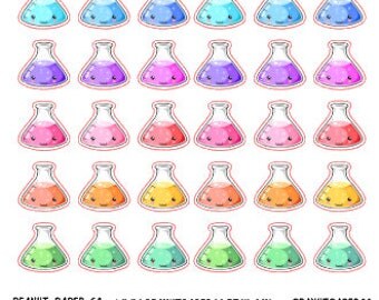 Chemistry beakers | Etsy