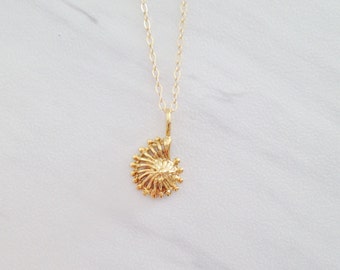 Snail shell necklace | Etsy