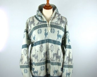 Alpaca hoodie | Etsy