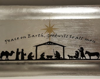 Nativity tray | Etsy