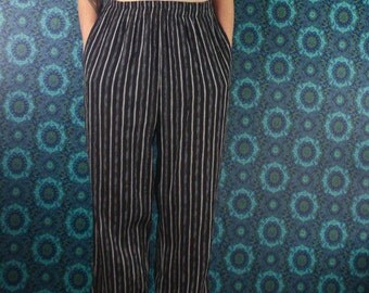Pinstripe pants | Etsy