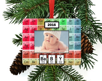 Ho Ho Ho Periodic Table Christmas Ornament by NeuronsNotIncluded