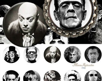 Horror movie magnets | Etsy
