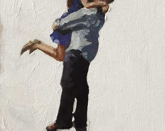 Painting of couples | Etsy