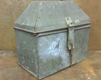 Galvanized bins | Etsy