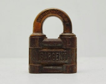 Antique sargent lock | Etsy