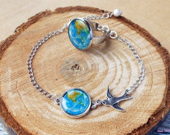 Planet bracelet | Etsy