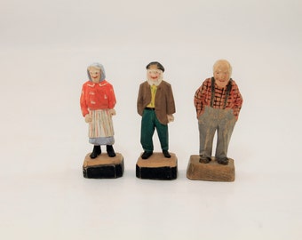 Carved wood people | Etsy