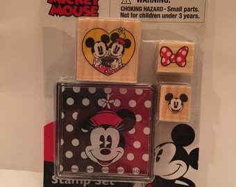 Mickey mouse stamp | Etsy