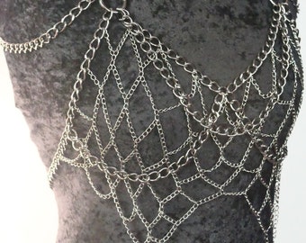 Chain bra | Etsy