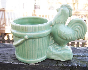 Rooster planter | Etsy