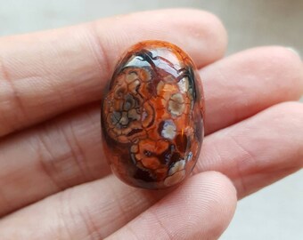 Crackled fire agate | Etsy