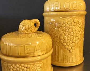 Kockums of Sweden Salt Container Wallhanging Enamelware