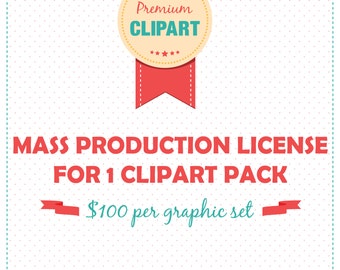 Commercial Use License Mass Production License 500 Copies