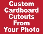 Cardboard cutout | Etsy