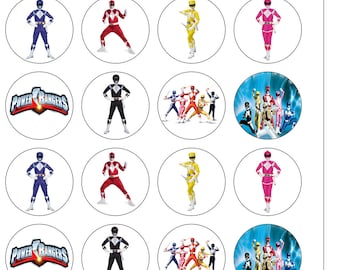 Power rangers cake | Etsy