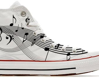Music note shoes | Etsy