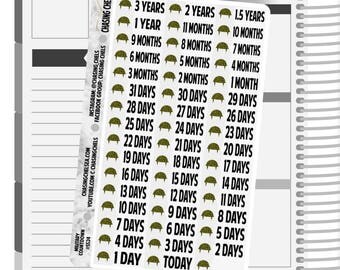 Military countdown | Etsy