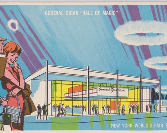 Worlds fair postcard | Etsy