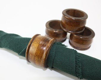 Napkin rings vintage | Etsy