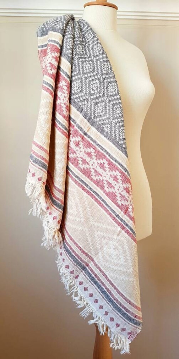 BohoStyle Beach Fouta towel Indian blanket throw