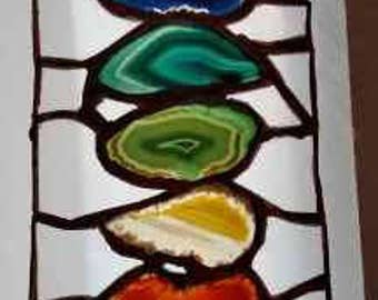Chakra stained glass | Etsy