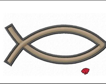 Jesus fish design | Etsy