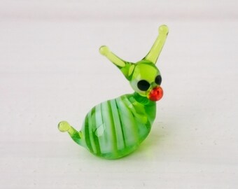 Handmade Glass Miniature. Collectible Figurine. by MiniGlassStudio