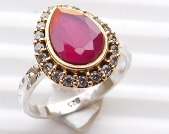 Two stone ring | Etsy