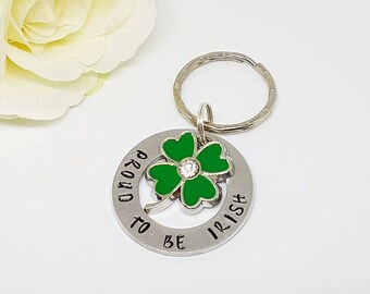 Shamrock keychain | Etsy