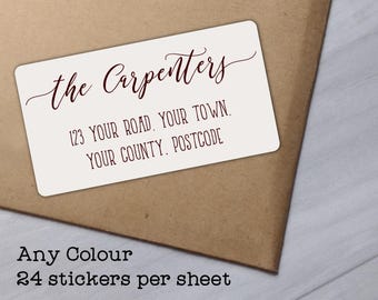 Address & Shipping Labels | Etsy UK