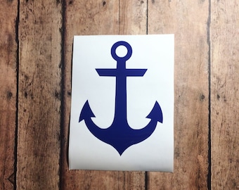 Anchor sticker | Etsy