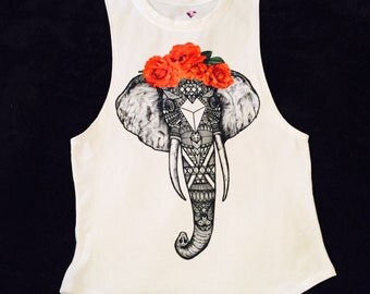 Fancy elephant | Etsy