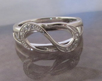 Couple infinity ring | Etsy