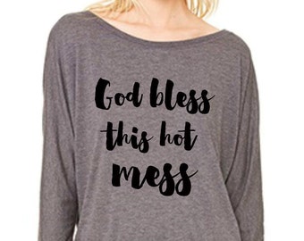 Hot mess shirt | Etsy