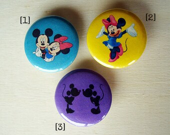 Minnie mouse button | Etsy