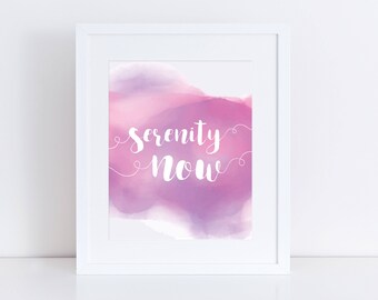 Serenity now | Etsy